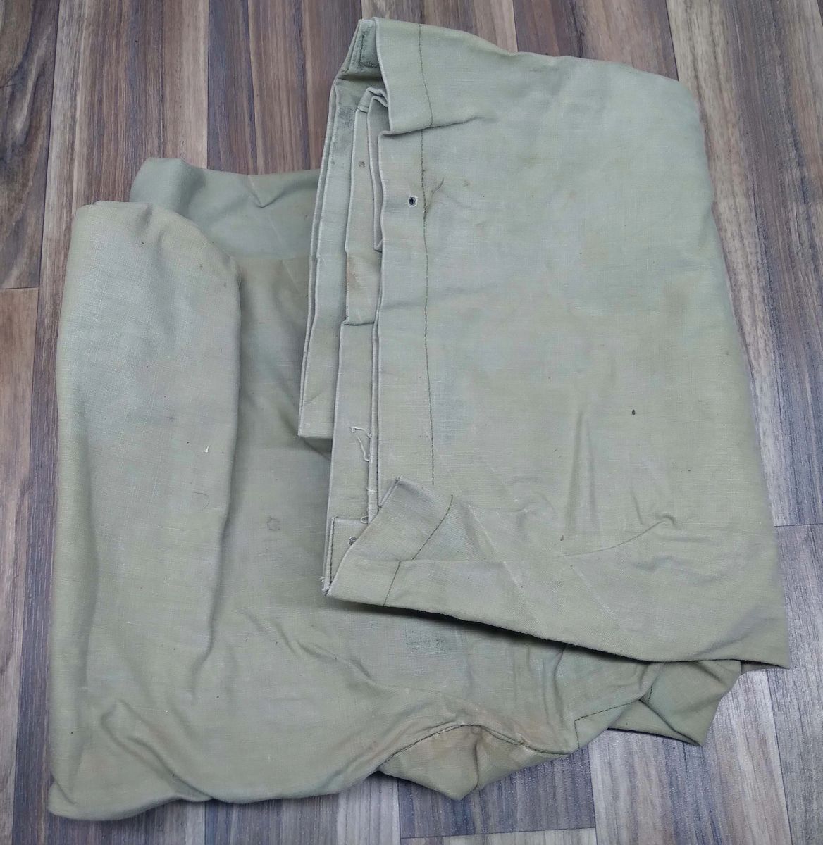 SOLD - WWII BRITISH/CANADIAN MARK VII RAIN CAPE/GROUNDSHEET 1941 DATED ...