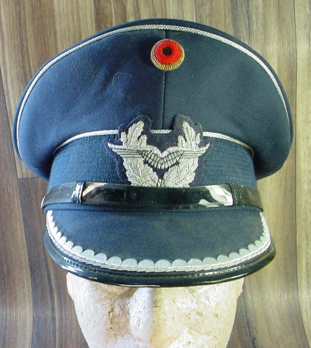 SOLD - WEST GERMAN LUFTWAFFE CAP SIZE 57 AIR FORCE GERMAN 1988, Item #4360