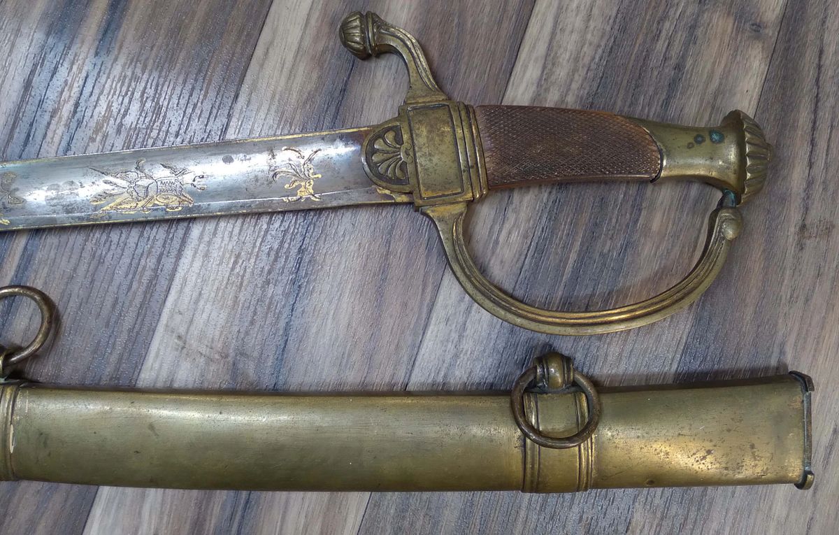 FRENCH NAPOLEONIC CAVALRY SABER, Item #6061