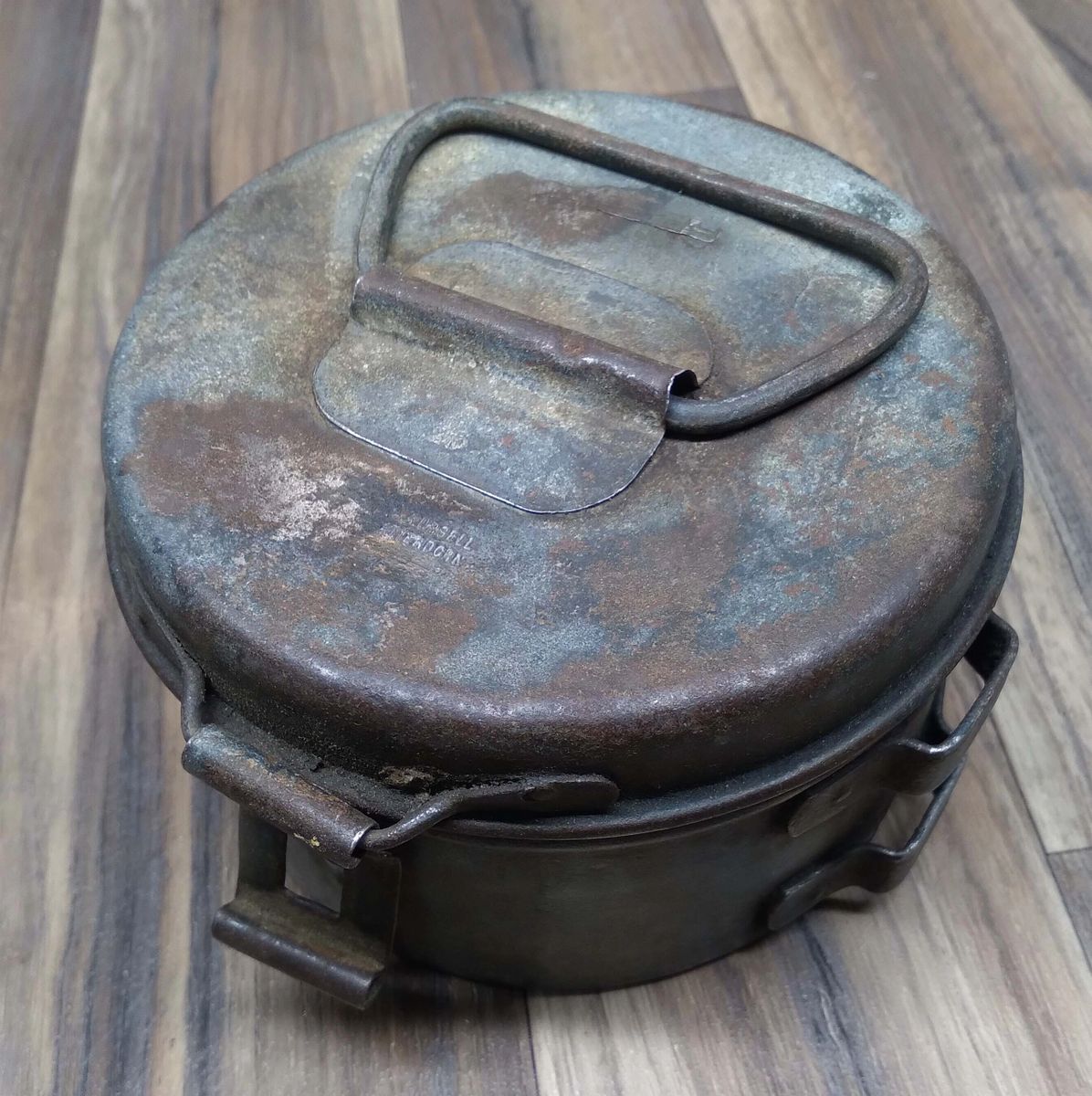 WWI IMPERIAL GERMAN ARMY CANISTER, Item #6364
