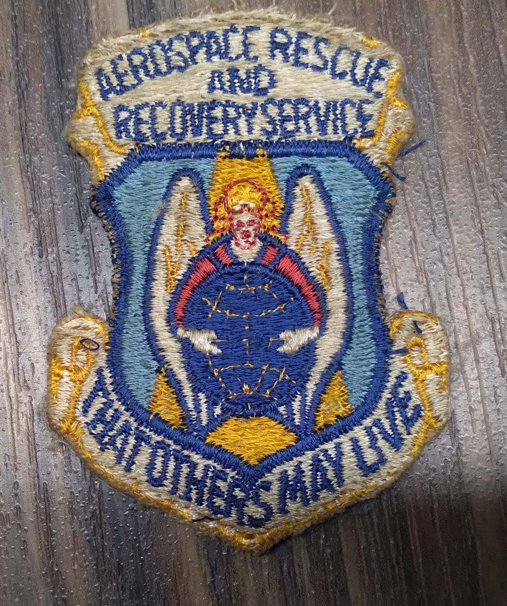 VINTAGE US AIR FORCE AEROSPACE RESCUE AND RECOVERY SERVICE SQUADRON ...