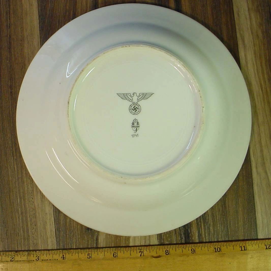 WWII GERMAN ARMY MESS HALL SOUP BOWL, Item #4379