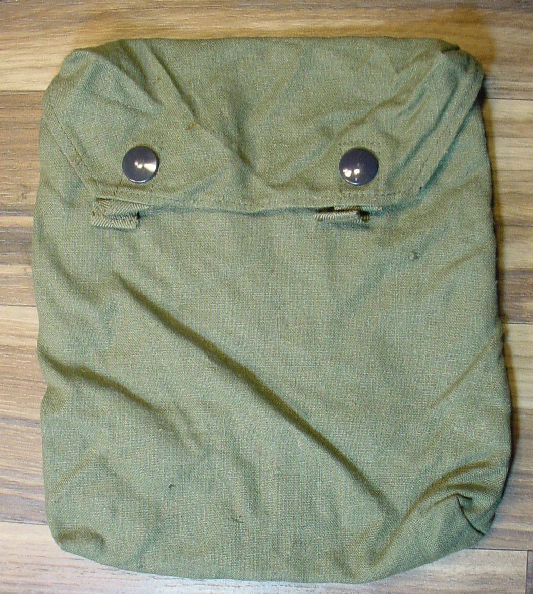 WWII GERMAN GAS CAPE BAG, Item #2865