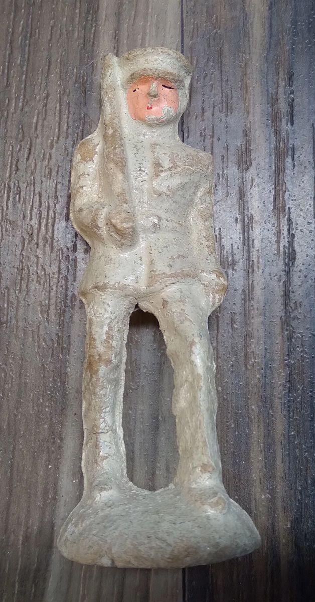 WWI ERA U.S COMPOSITION TOY SOLDIER FIGURE INFANTRYMAN, Item #8929