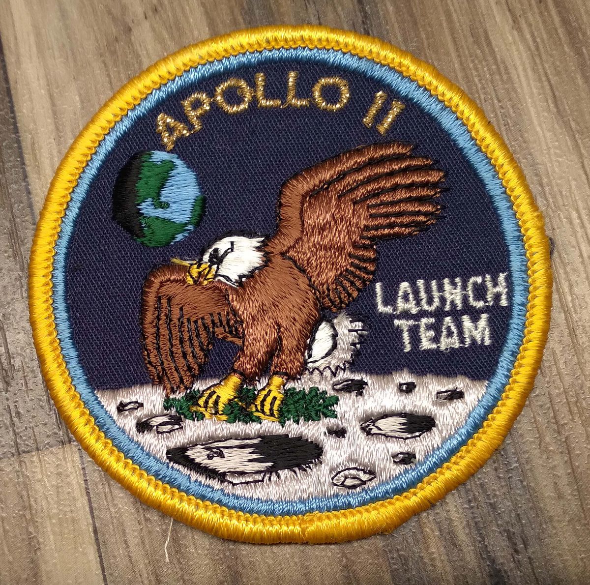 SOLD - US SPACE PROGRAM APOLLO 11 MISSION PATCH, Item #6505