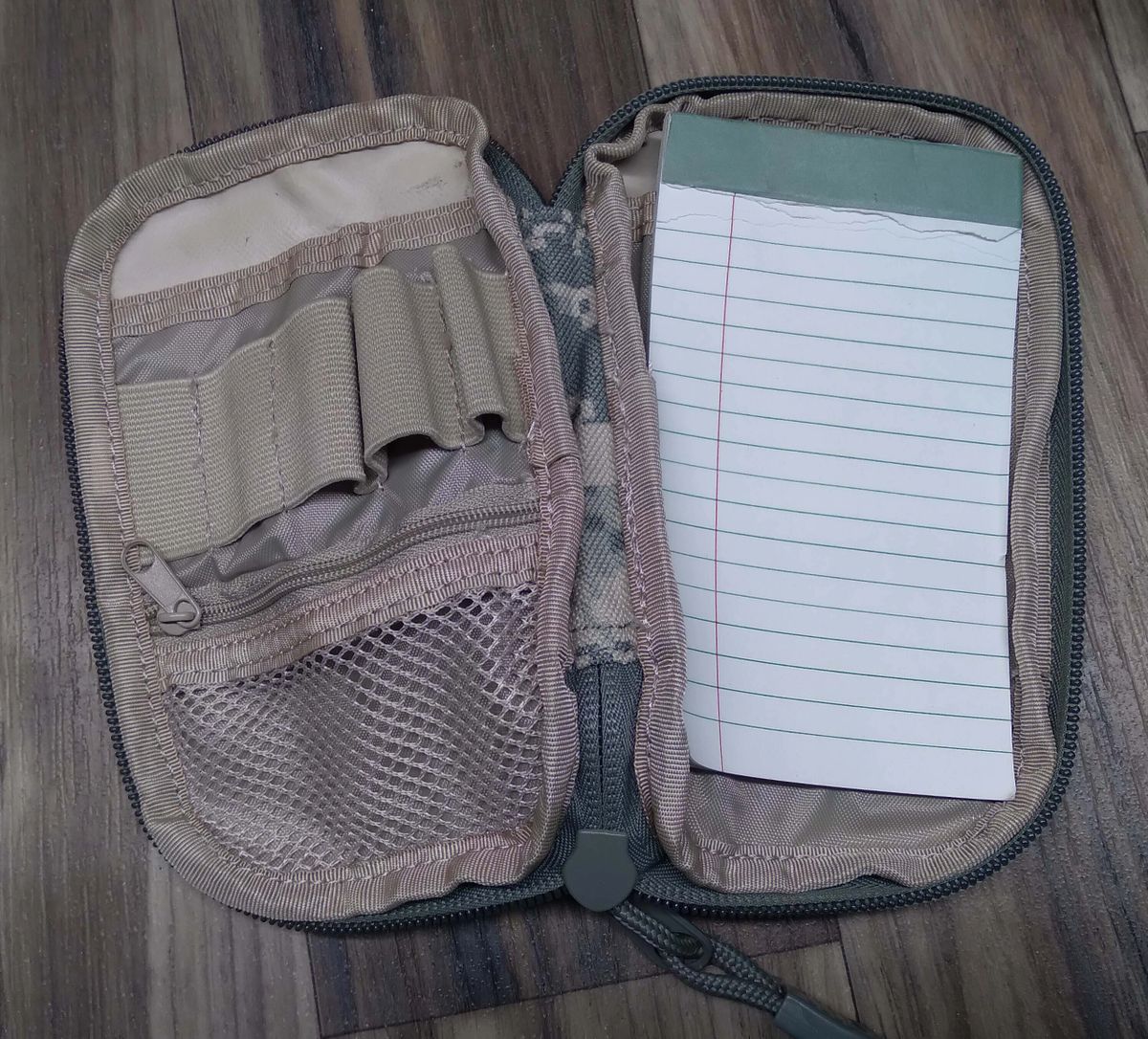 AFGHAN WAR US ARMY PX PURCHASE NOTE PAD POUCH, Item #6583