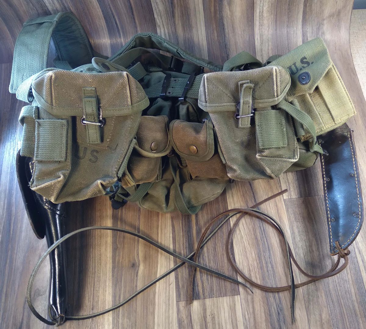 ON HOLD - VIETNAM WAR USMC MARINE CORP SERGEANTS FIELD GEAR GROUPING ...