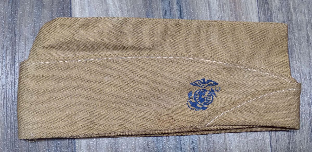 WWII US MARINE CORPS DOLL OVERSEAS HAT FOR A DOLL, Item #6450