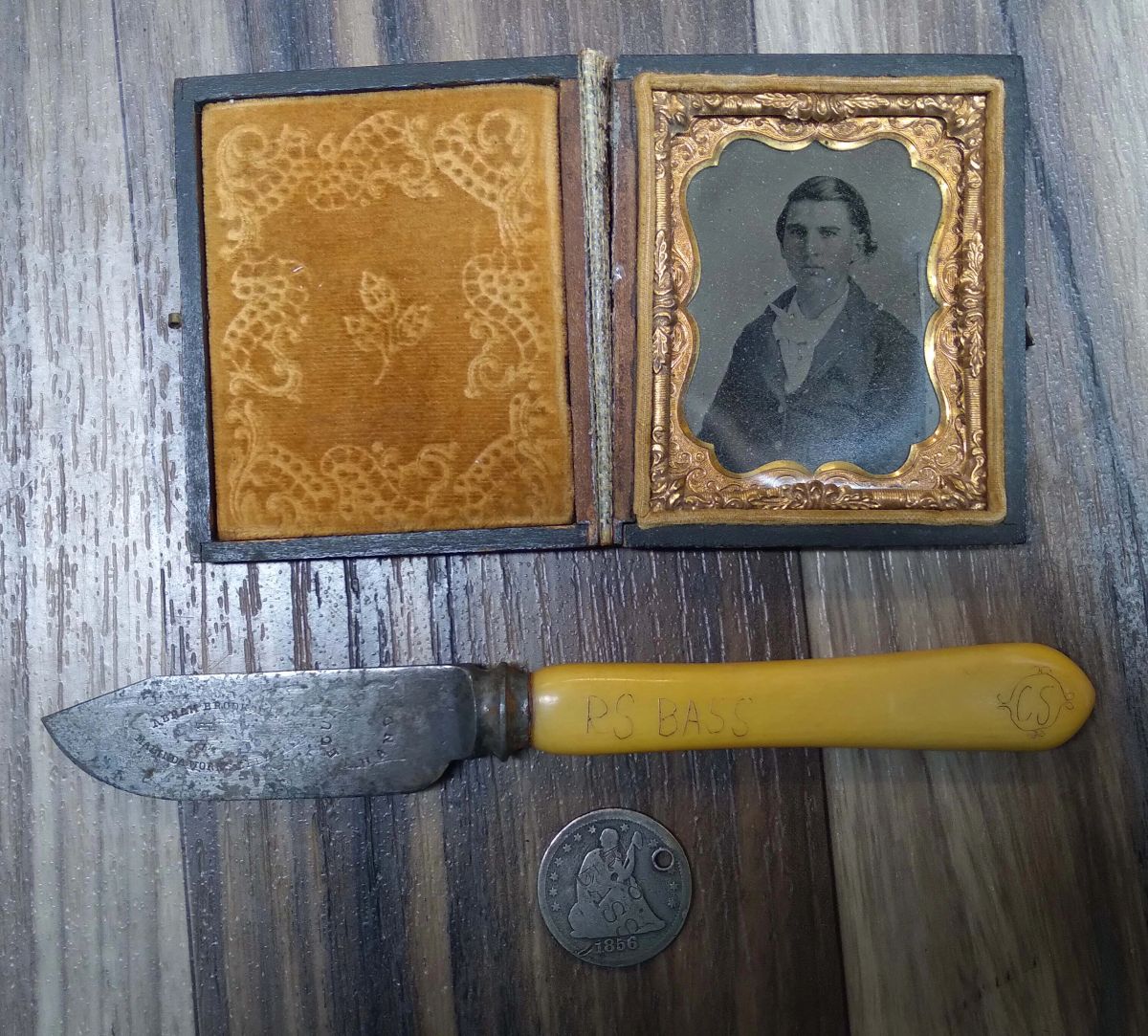 SOLD - U.S. CIVIL WAR CONFEDERATE IDENTIFIED PERSONAL ITEMS GROUPING ...