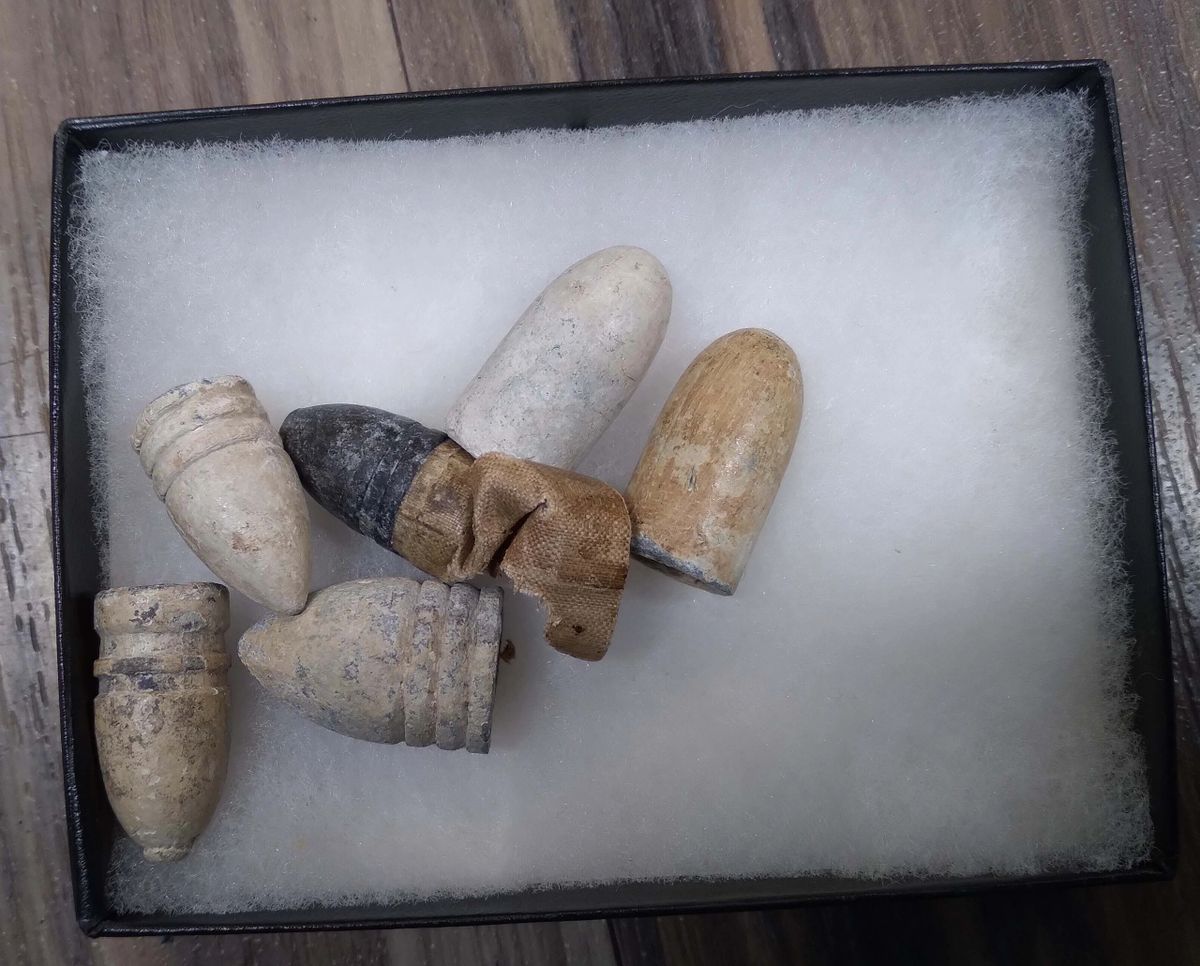 U.S. CIVIL WAR UNION AND CONFEDERATE BULLETS GROUPING OF 6, Item #6952