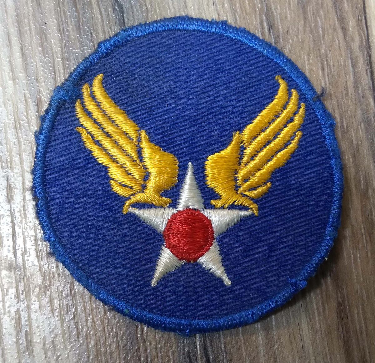 WWII U.S. ARMY AIR FORCES PATCH ON TWILL, Item #6759