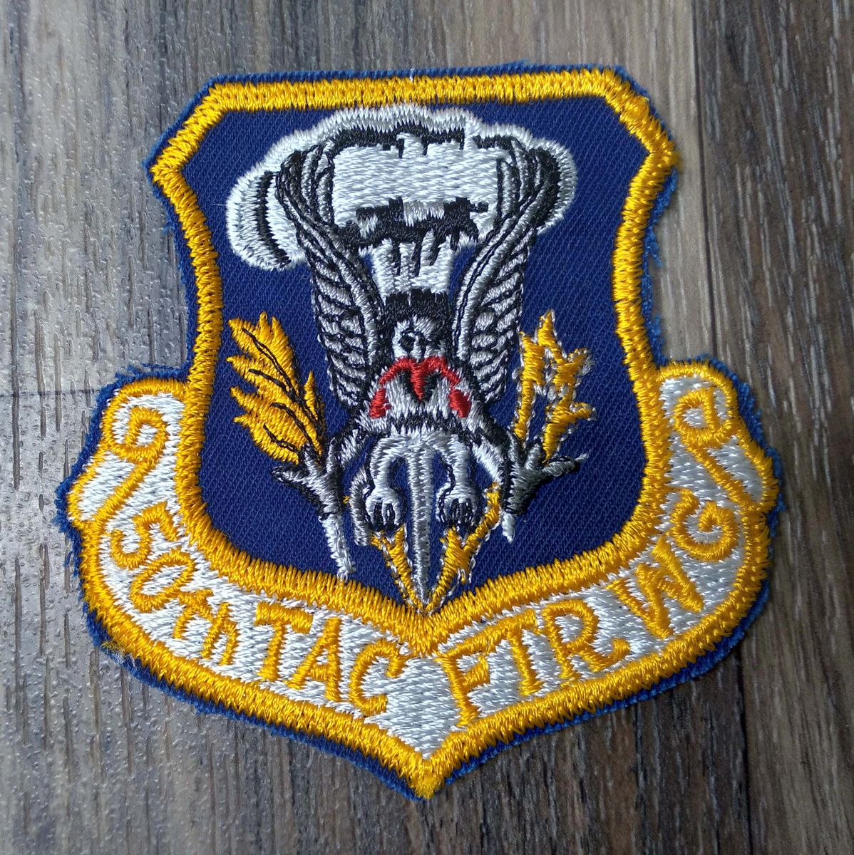 US AIR FORCE 50TH TAC FTR WG SQUADRON PATCH, Item #6608