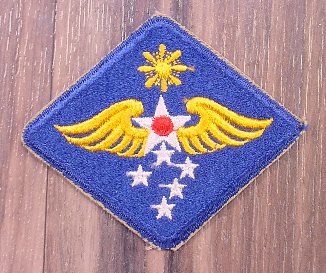 WWII US ARMY FAR EAST AIR FORCE COMMAND SHOULDER PATCH AAF, Item #0671
