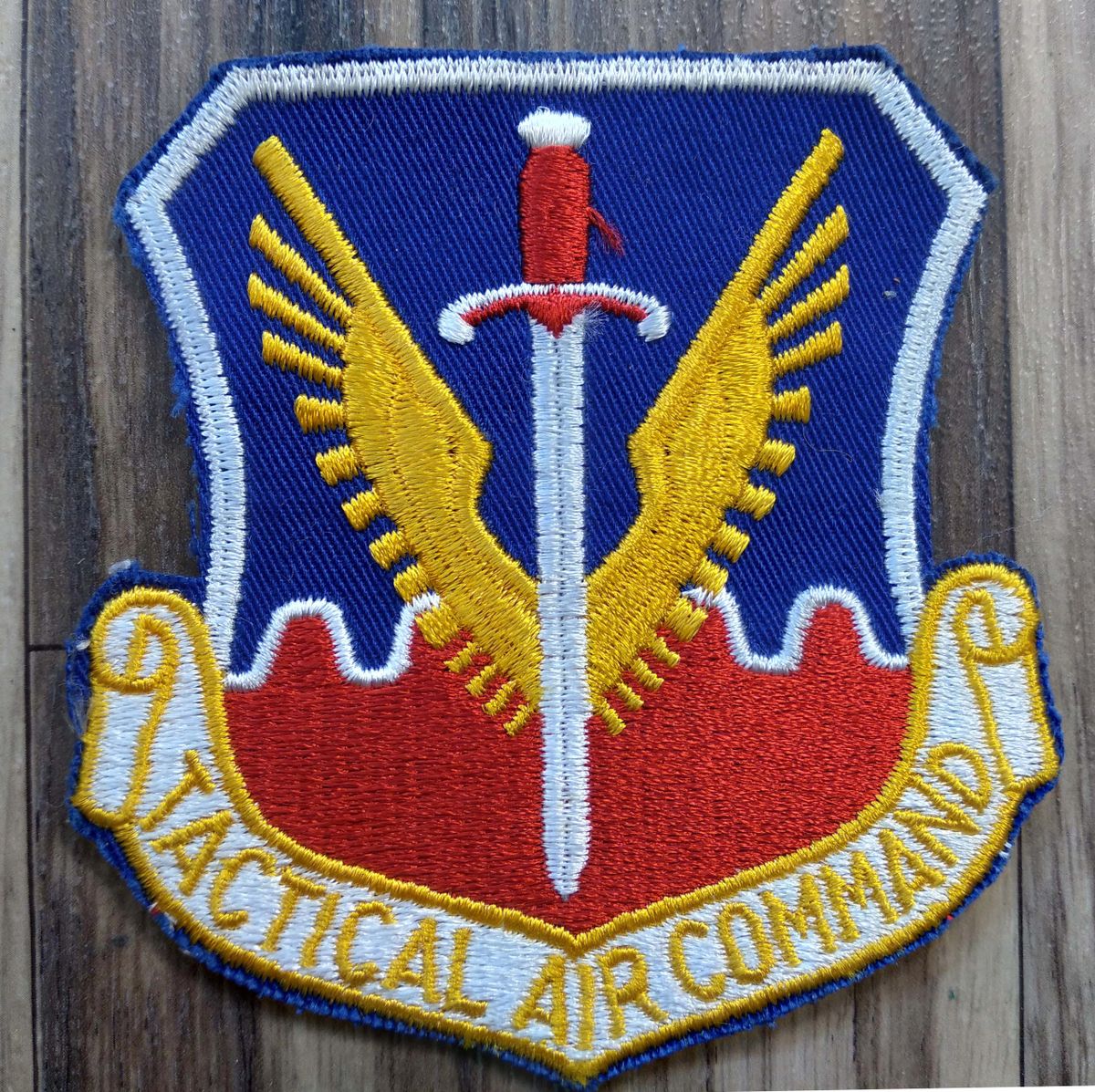 VIETNAM ERA U.S. AIR FORCE TACTICAL AIR COMMAND PATCH, Item #4803