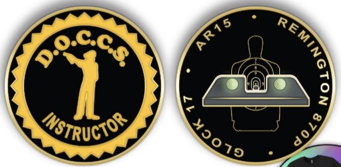 Updated NYS DOCCS Weapons Training Officer Challenge Coin