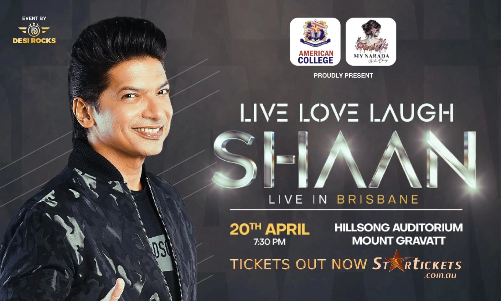 Desi Rocks Events - Gurdas Maan Australia Nz Tour 2023