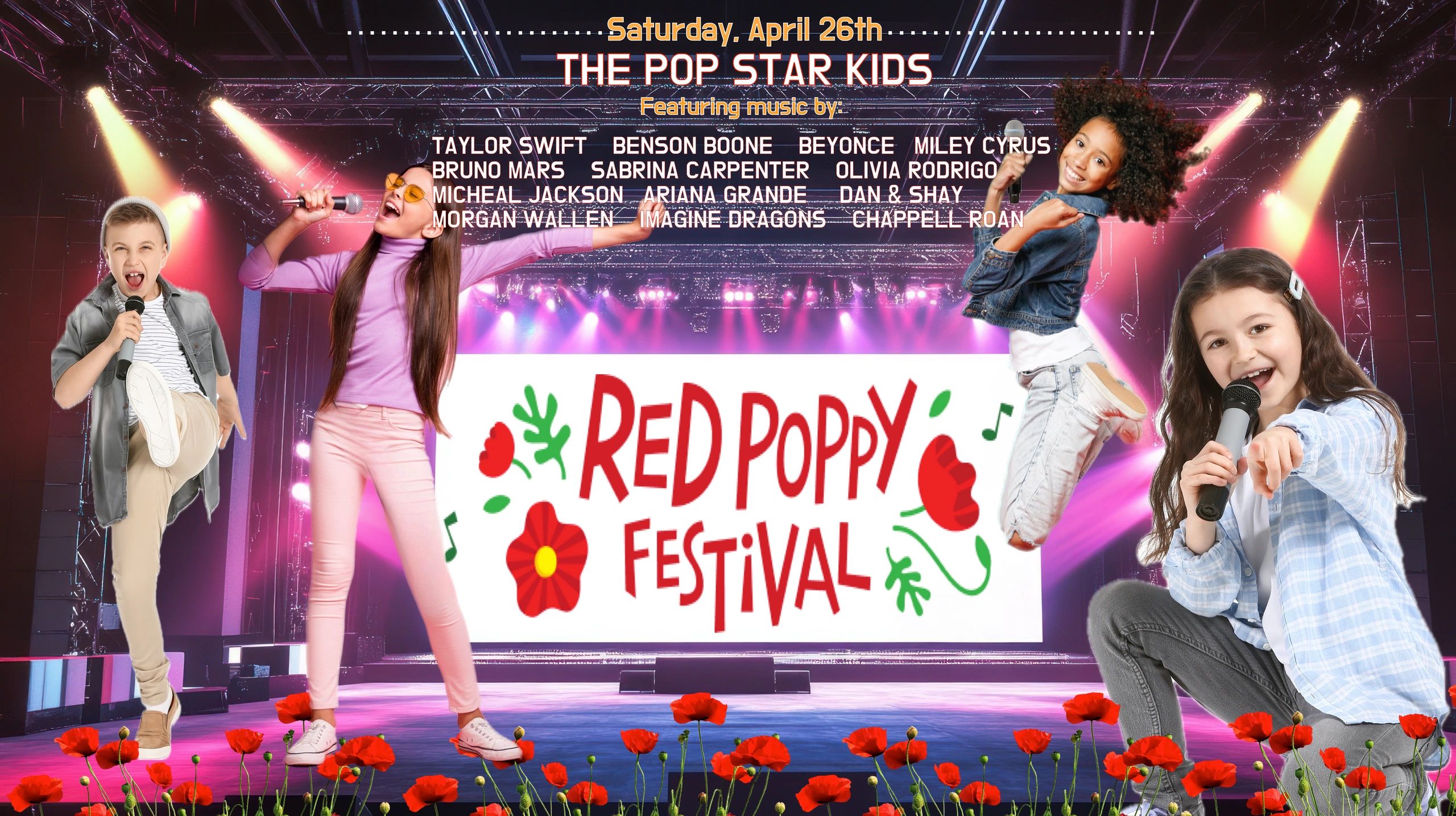Vocal Lessons at The Pop Star Kids Music School