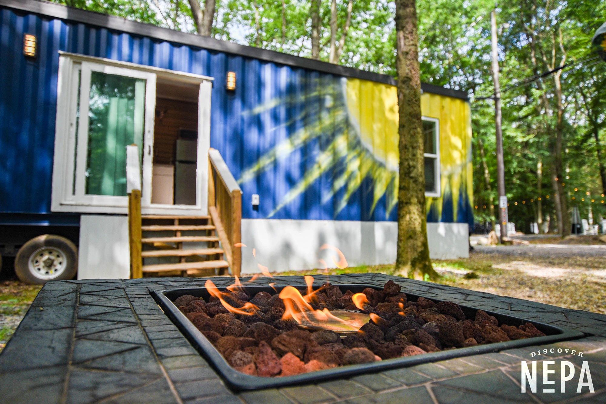 Camptel Poconos - A Glamping Campground With Tiny Houses and Container ...