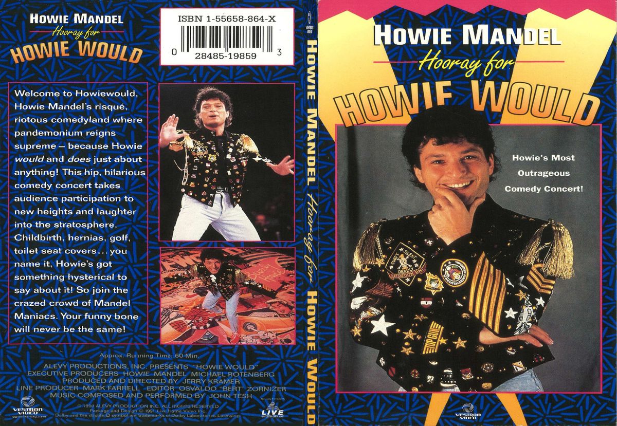 Howie Mandel - Hooray For Howie Would (1987) DVD
