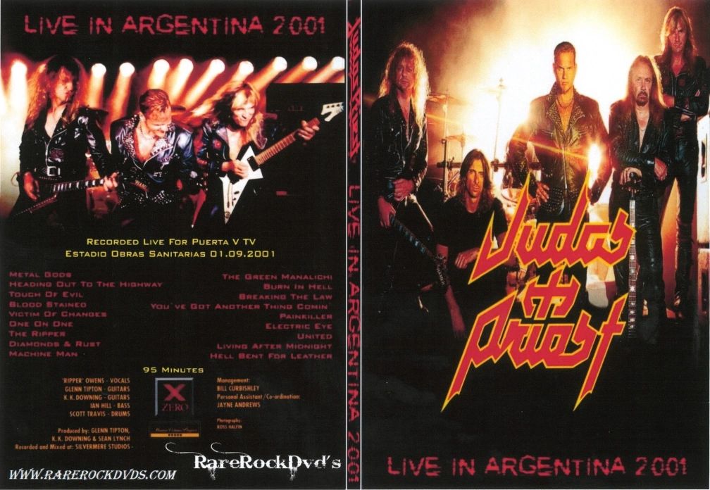 Judas Priest - Live in Argentina 2001 DVD