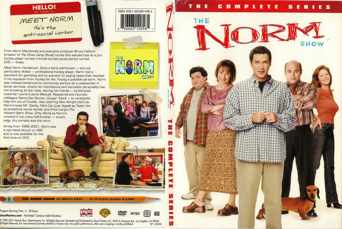 The NORM Show (1999-2001) Complete Series, 5 DVD set! Norm Macdonald!