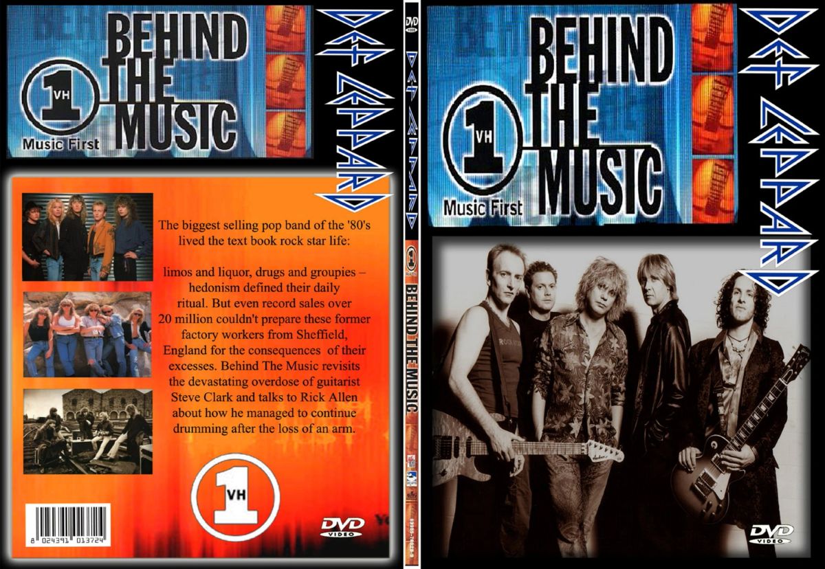 DEF LEPPARD Behind The Music (Remastered) DVD