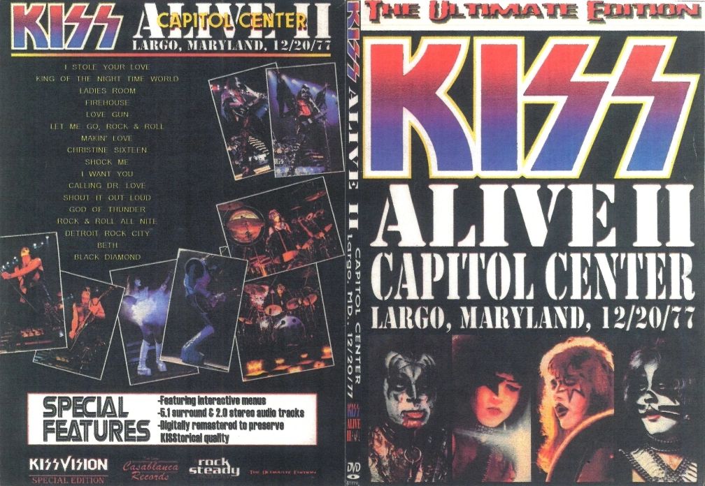 KISS - 1977 LIVE LARGO CONCERT TOUR DVD UNCUT