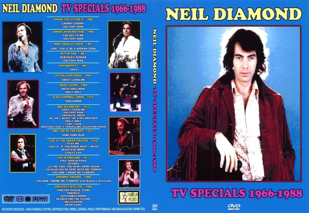Neil Diamond - TV Specials 1966-1988