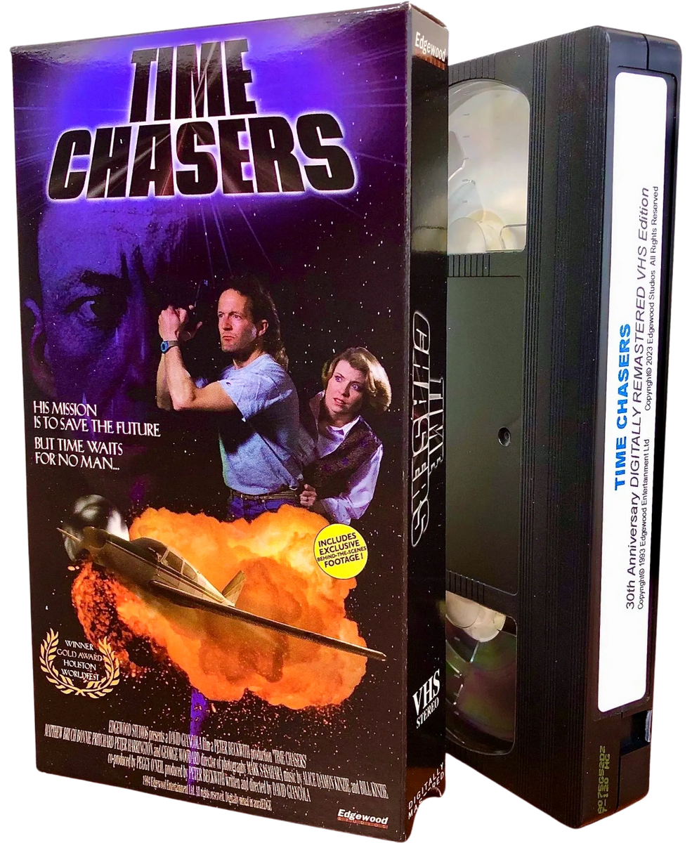 "Time Chasers" 30th Anniversary LIMITED Special Edition RETRO VHS