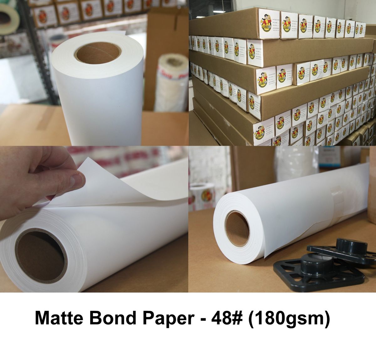 9.0mil Matte White Bond Paper (180gsm) (48lb) (#747)