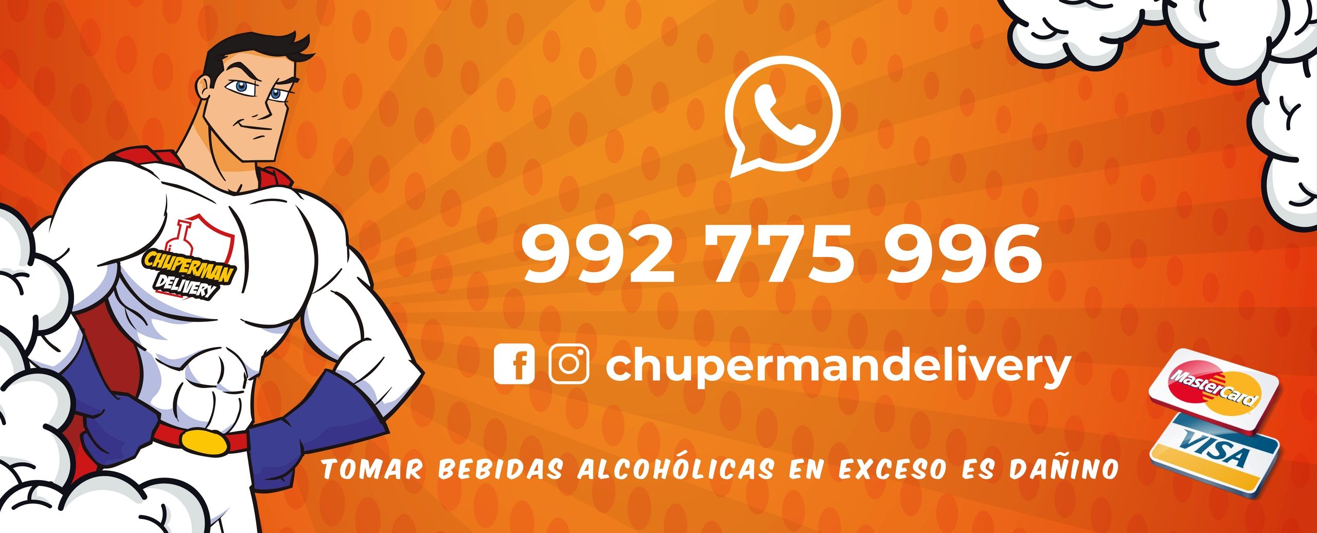 Contáctanos | Chuperman Delivery