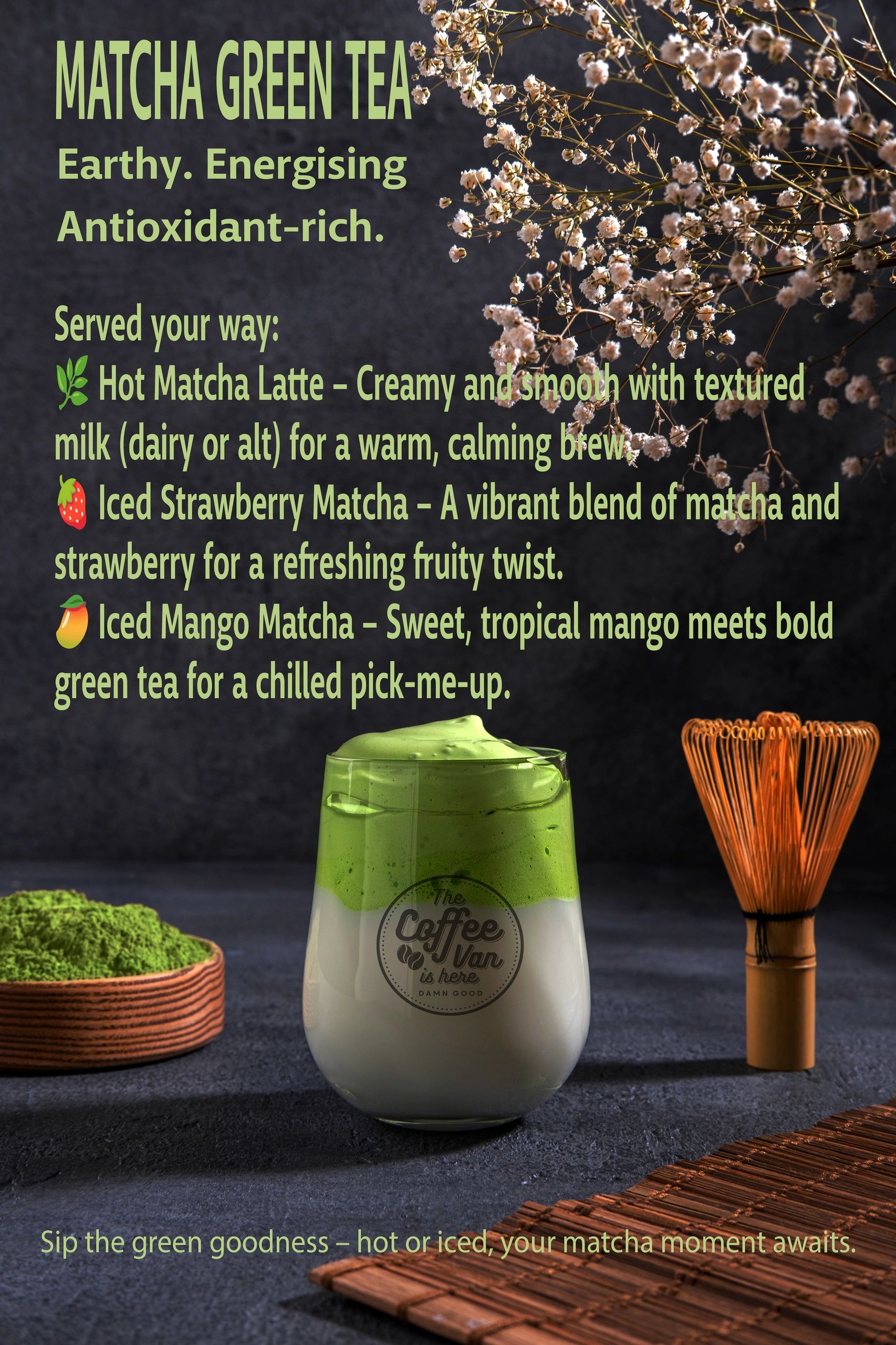 Sip Into Calm: Introducing Our New Matcha Latte