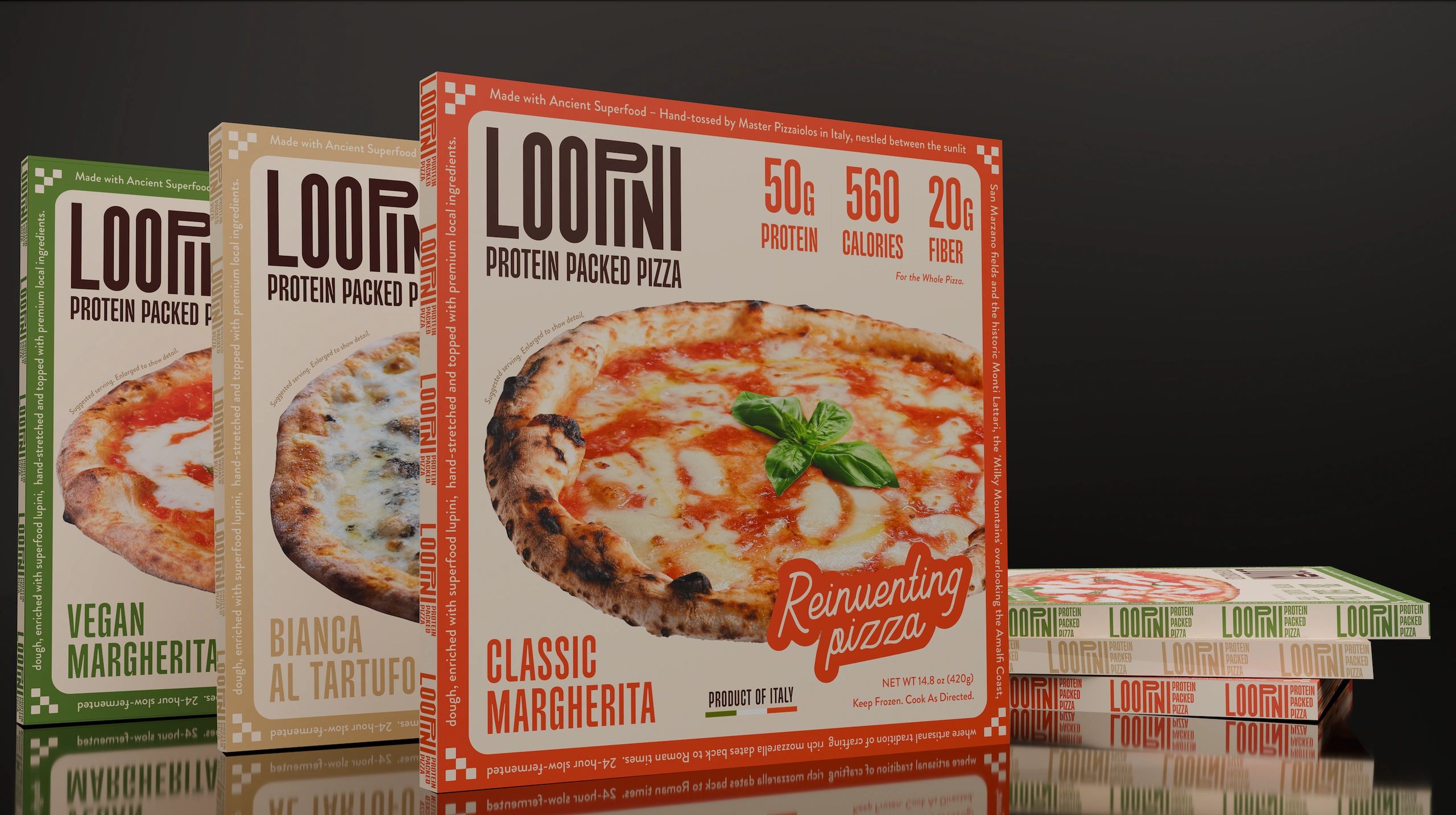 Healthy Protein-Packed Premium Pizza. | Loopini