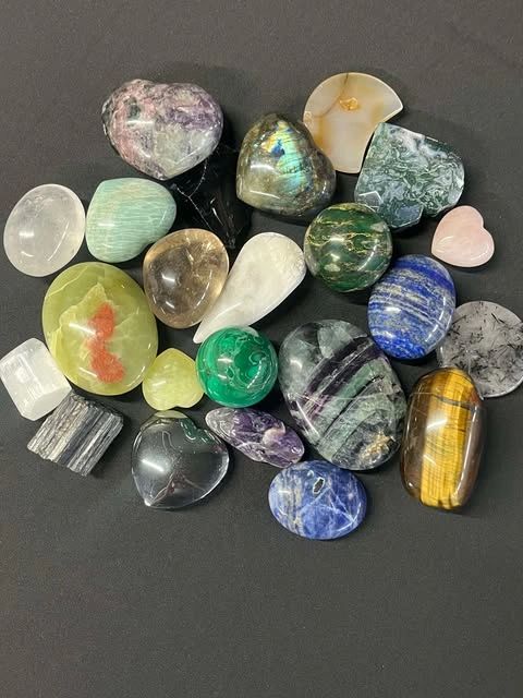 Pick up to 3 Crystals that call to you?