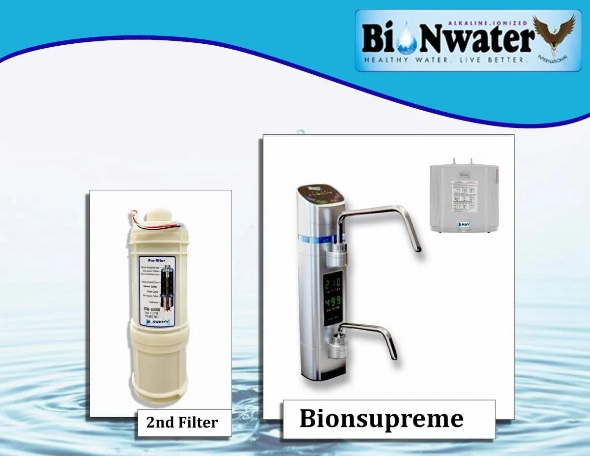 Old BioNsupreme Alkaline Ionizer Machine - 2nd Filter