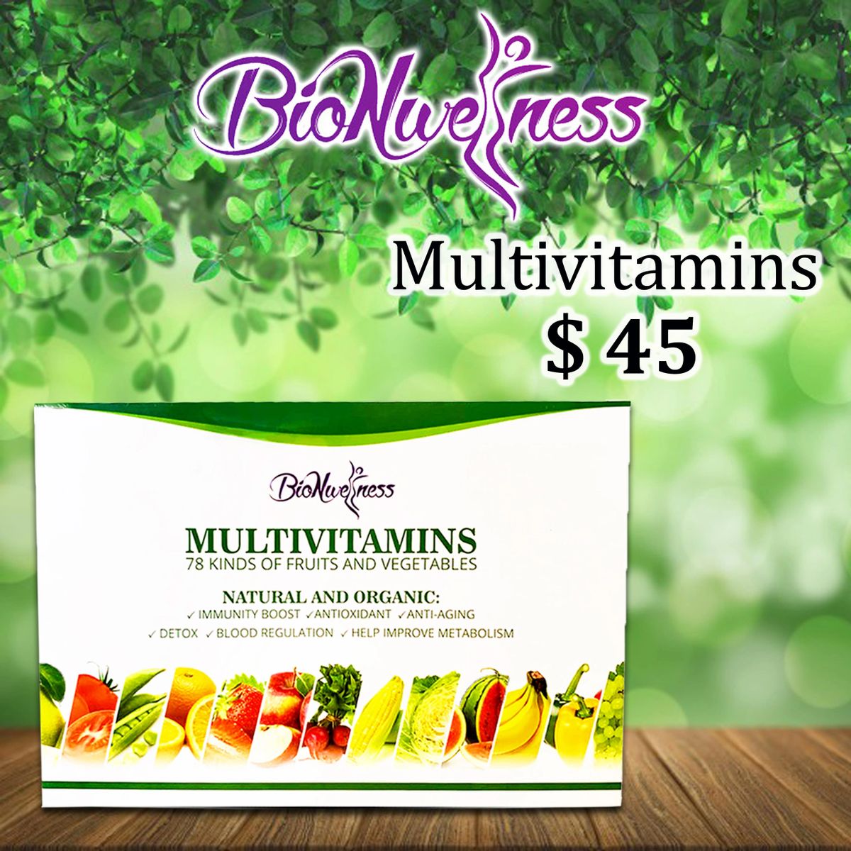 Multivitamins 1 box (25 Sachets)
