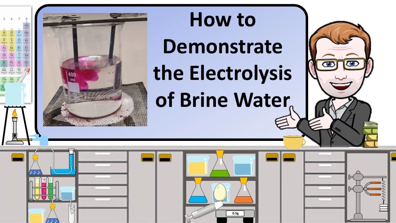 How to Demonstrate the Electrolysis of Brine Water