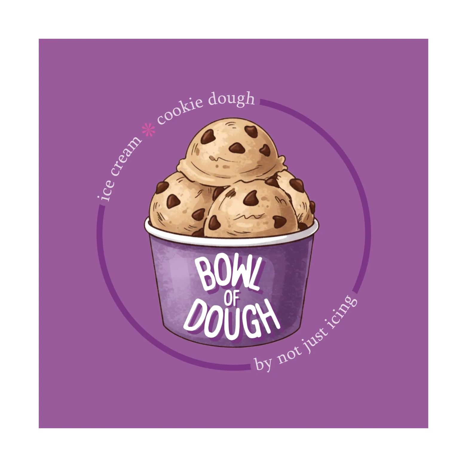 Edible Cookie Dough and Ice Cream - Not Just Icing