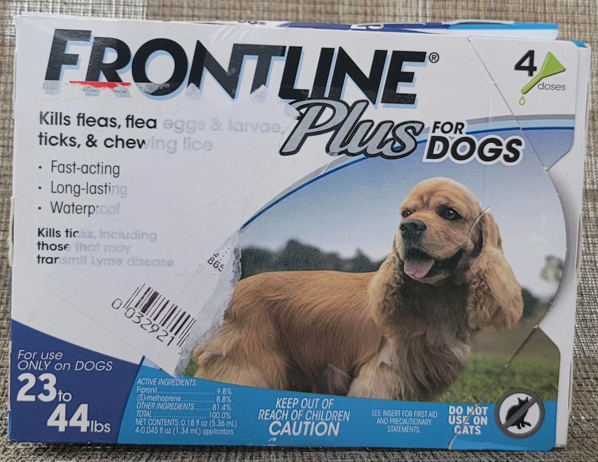 FRONTLINE PLUS for Dogs; 23-44 lbs