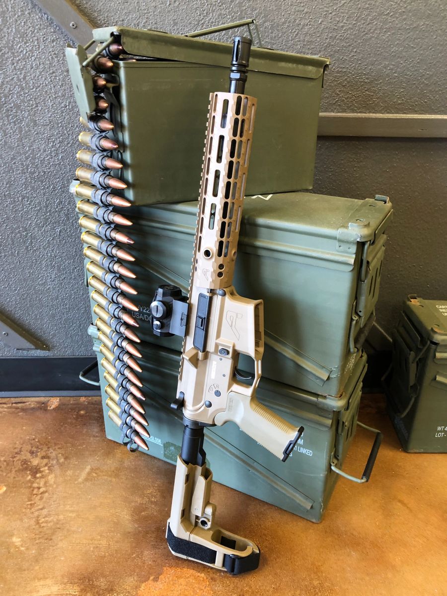 Aero Precision 10.5" Pistol Build in FDE
