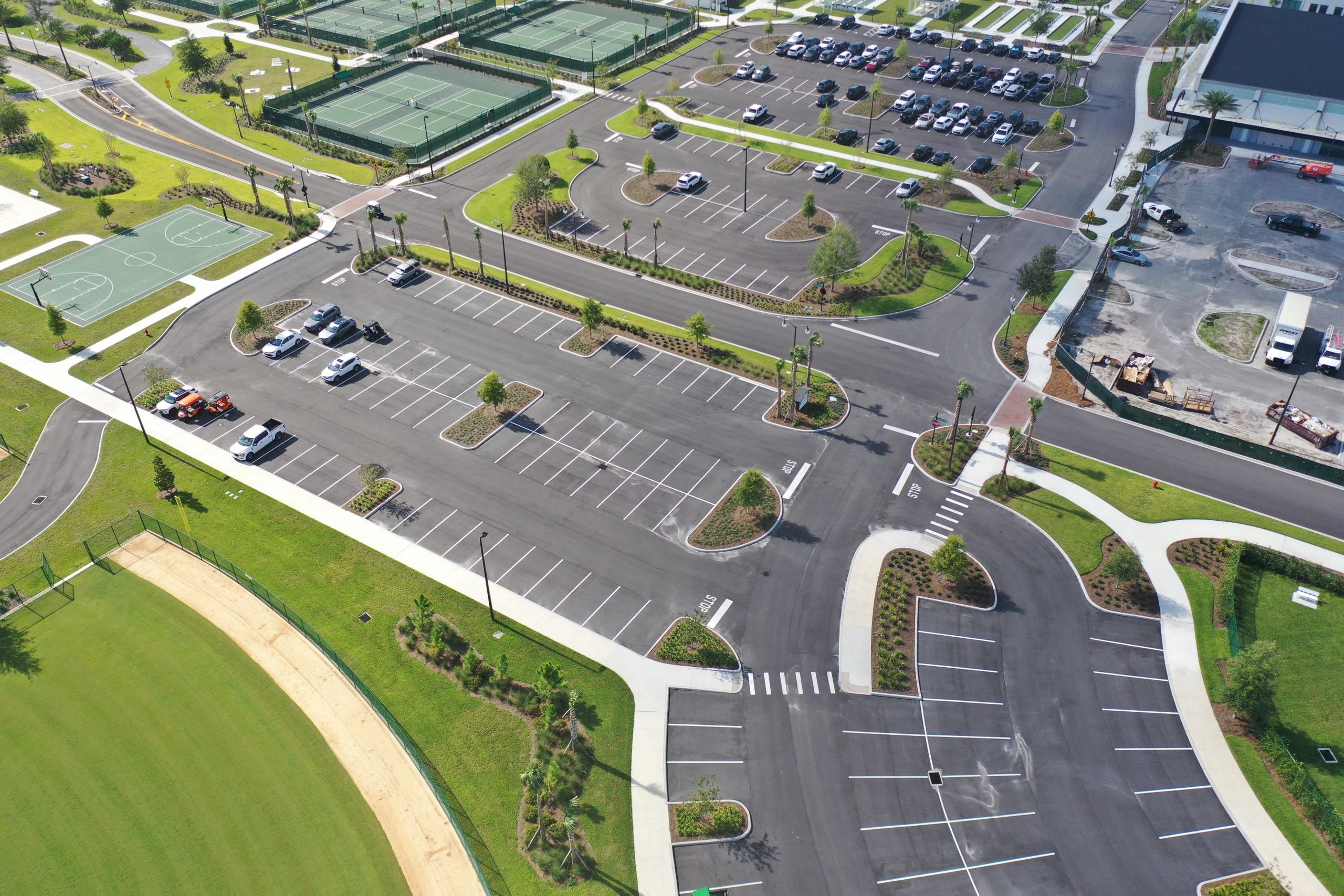 Parking Lot Striping - Southeastern Asphalt Services