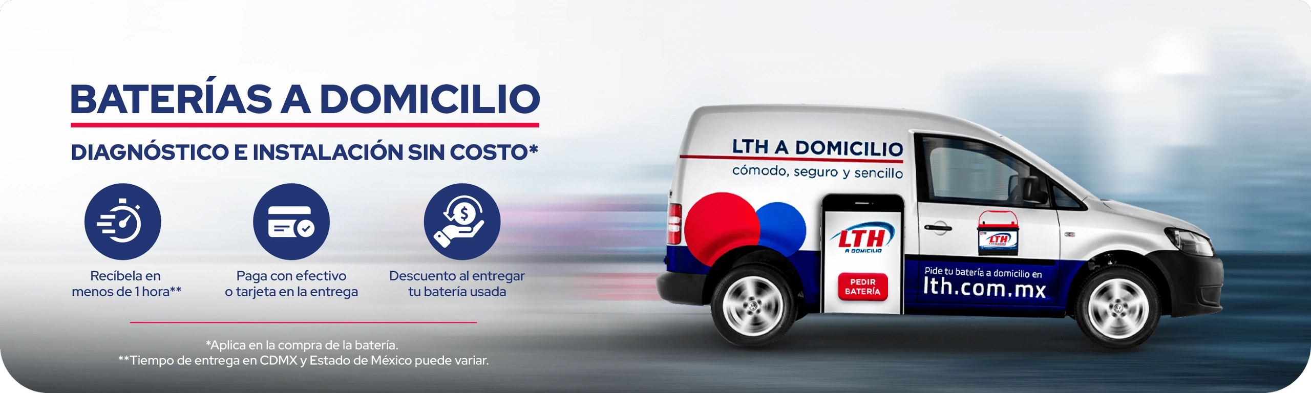 Lth a domicilio MTY