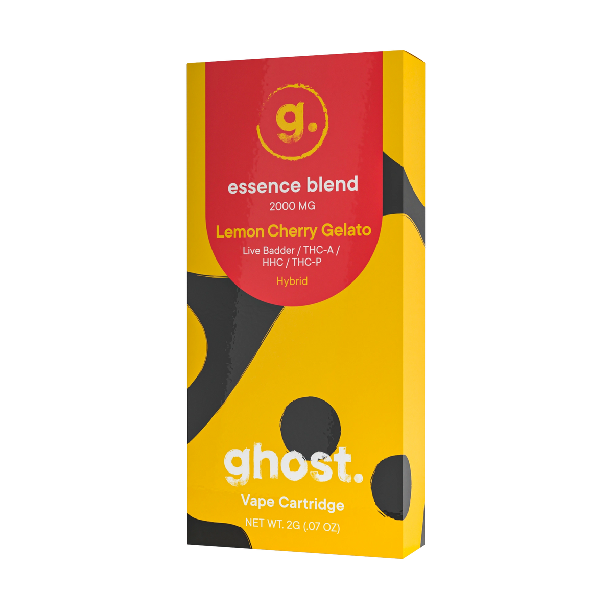 GHOST Essence Blend THCA 2g Cartridge - Lemon Cherry Gelato GHOST Essence Blend THCA 2g Cartridge - Lemon Cherry Gelato