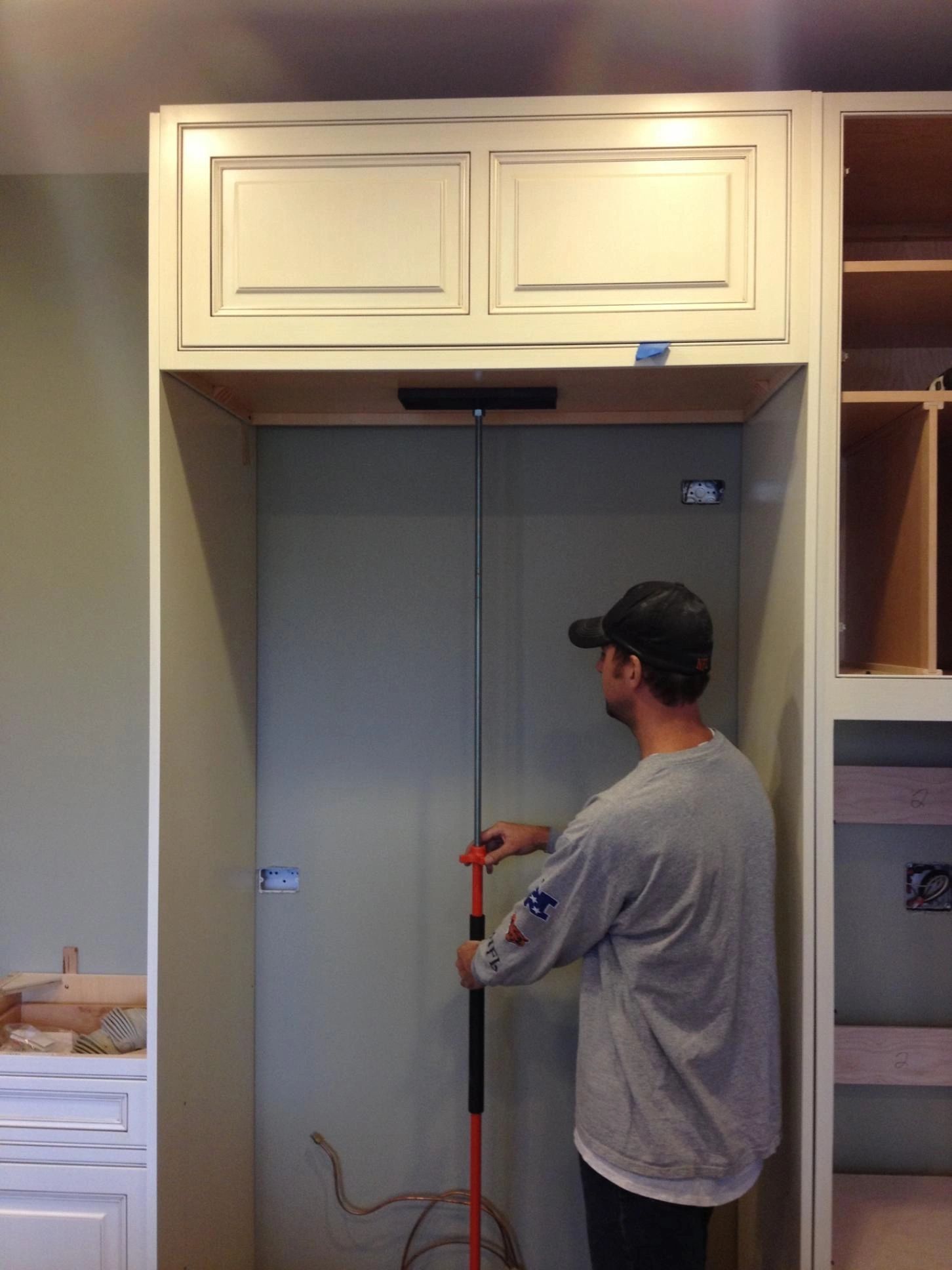 Best Way to Hang Cabinets