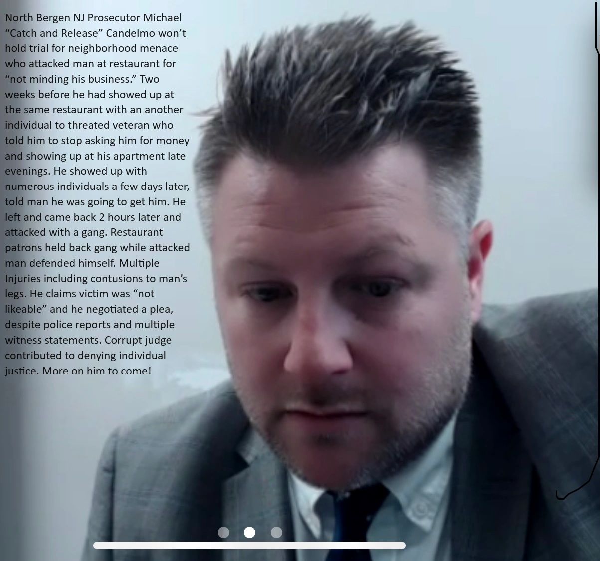 Currupt Prosecutor reluctatly tries cases with overwhelming evidence