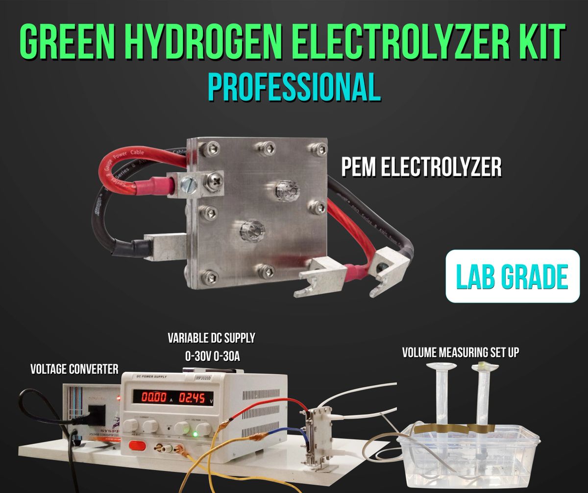 Green Hydrogen Electrolyzer kit