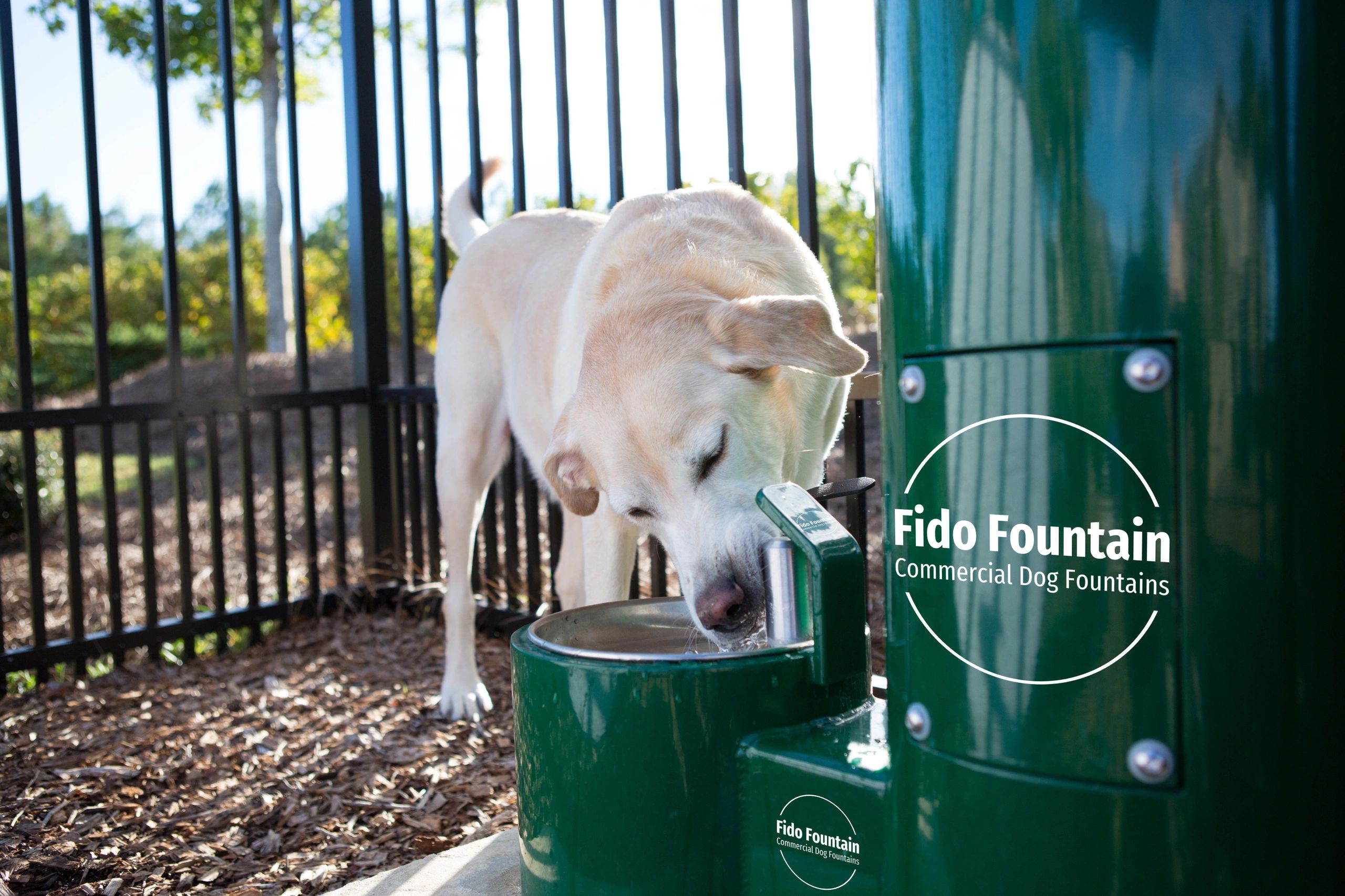 FidoFountain.com- Dog Drinking Fountains, Dog Water Stations