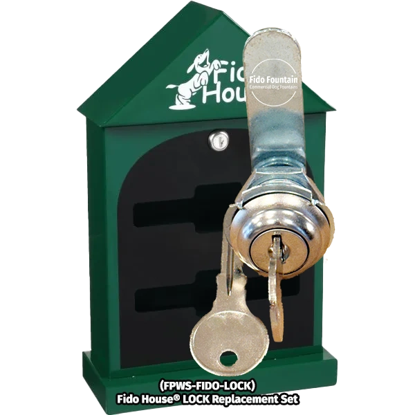 Fido House® LOCK Replacement Set- EXCLUSIVE (FPWS-FIDO-LOCK)