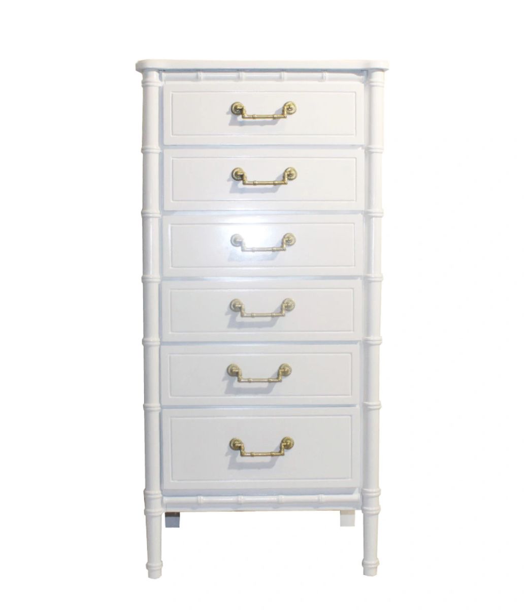 Vintage, 1960's Bali Hai-Style 6-Drawer Faux-Bamboo Lingerie Chest in ...