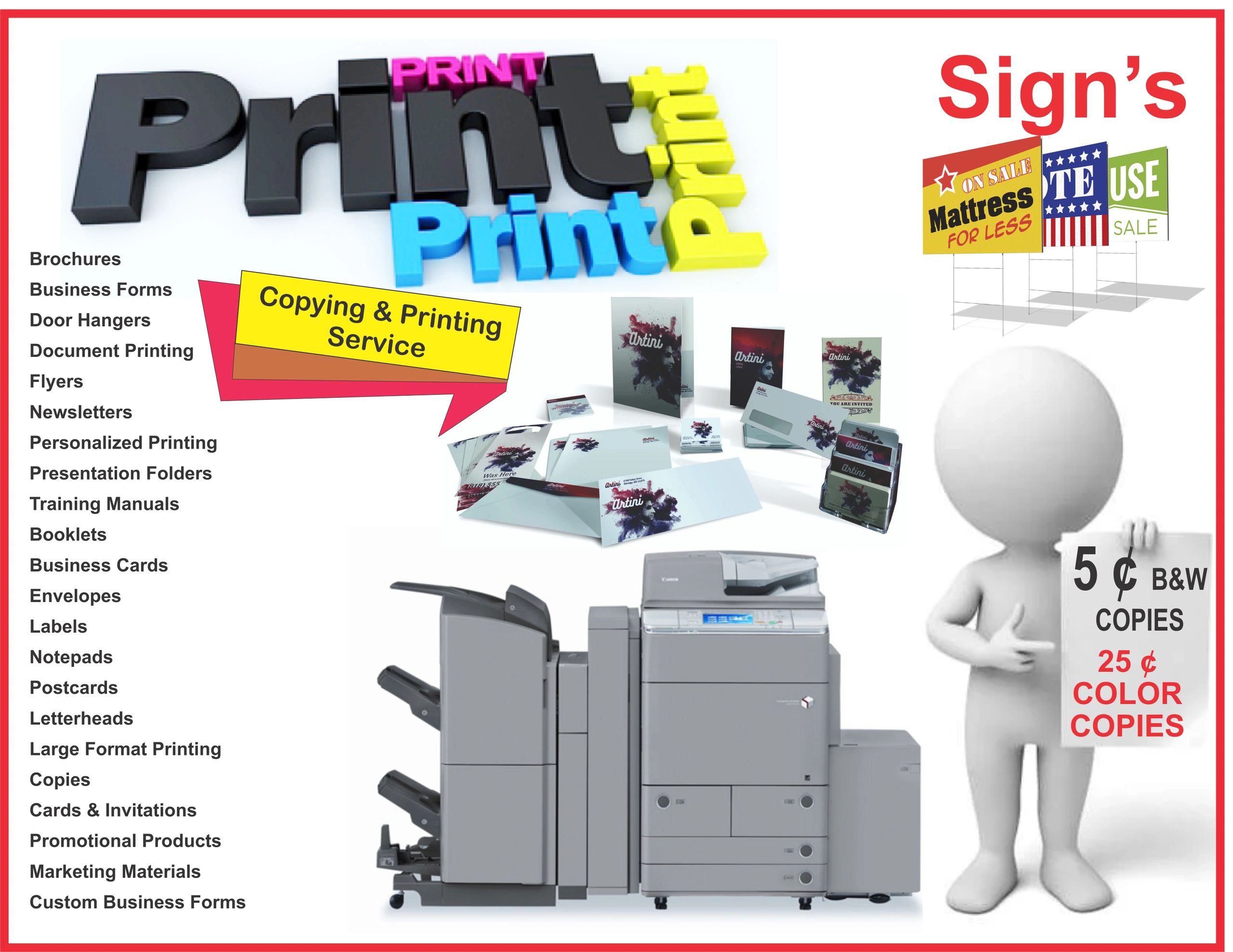 Full Color Business Cards Printing - Nola PrintWorks